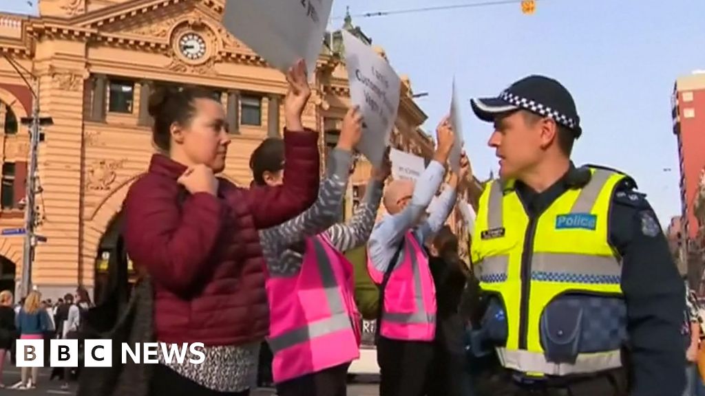 Dozens of animal rights protesters arrested in Australia