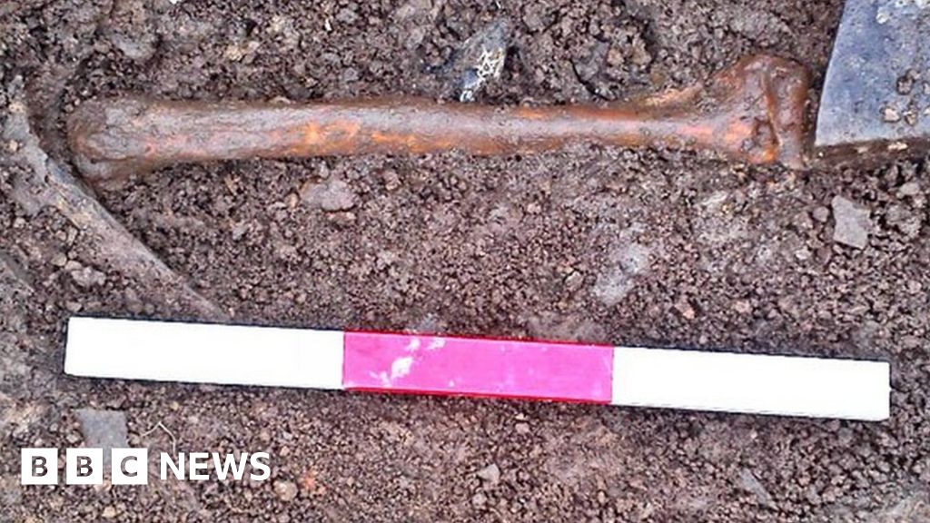 Human bone found at Orkney's Ness of Brodgar dig site - BBC News