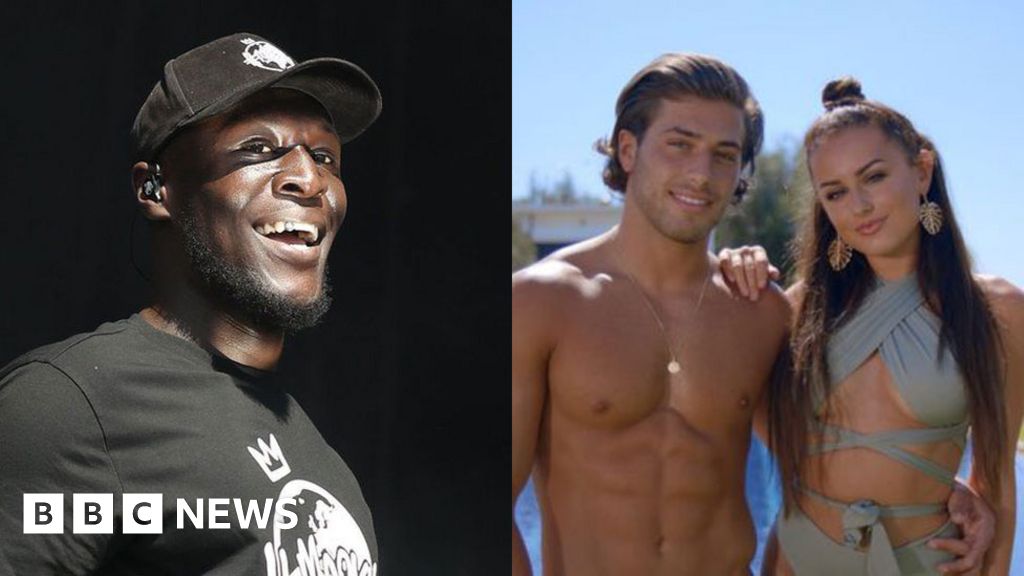 Stormzy 'serious' about track with Love Island's Kem - BBC News