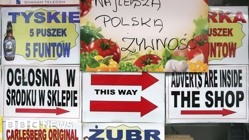 EU migration: Eastern European workers in UK pass one million - BBC News