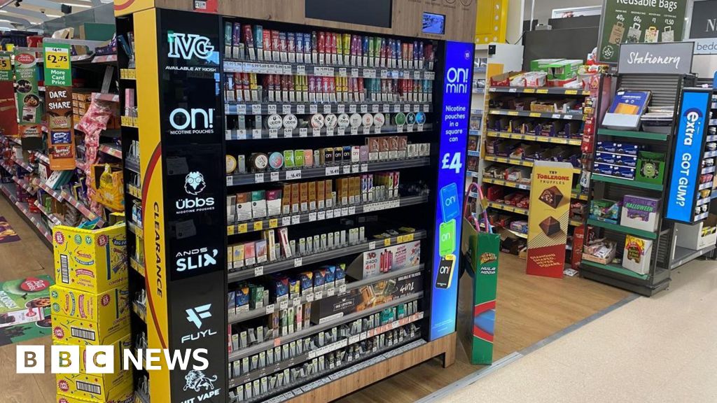 Morrisons store placing vapes near kid's sweets sparks concern - BBC News