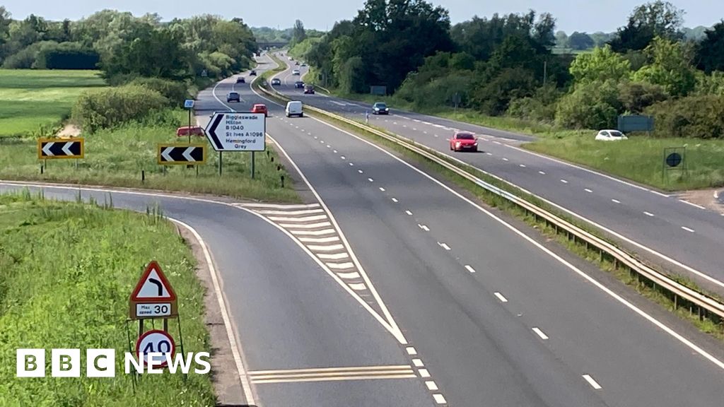 Reduced limit on old A14 to stay until the autumn