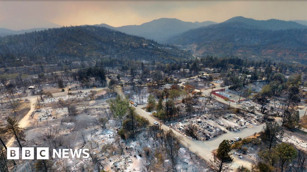 California wildfires: Eight images that reveal scale of devastation ...