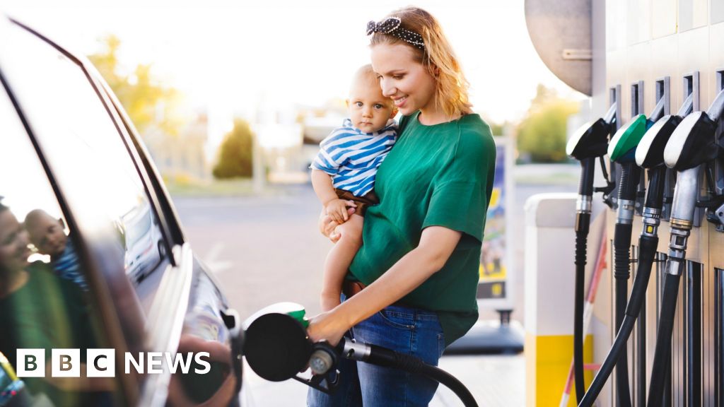 Fuel prices push UK inflation to six-month high - BBC News