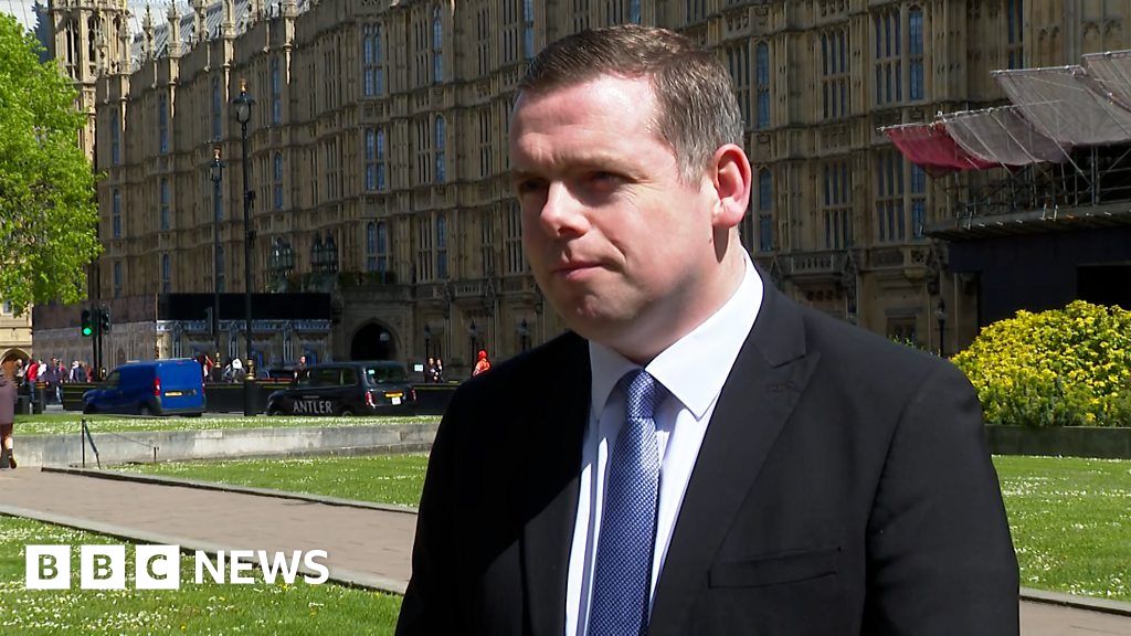 'He's let the people of Scotland down' - Douglas Ross - BBC News