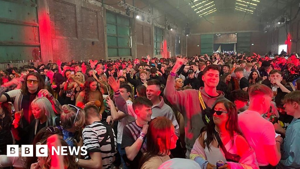 Clubbing comes back: 'This is the best day of my life' - BBC News