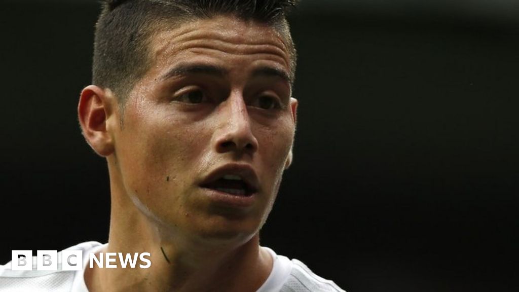 Real Madrid's James Rodriguez fined after 124mph police chase - BBC News