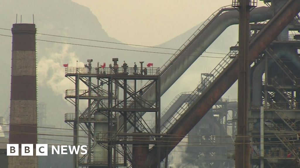 China re-opens steel mills despite pledge to cut production - BBC News