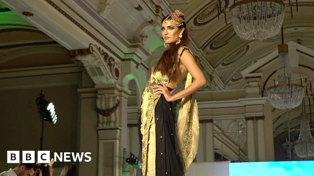 Nadia Hussain: Pakistan's first supermodel - BBC News