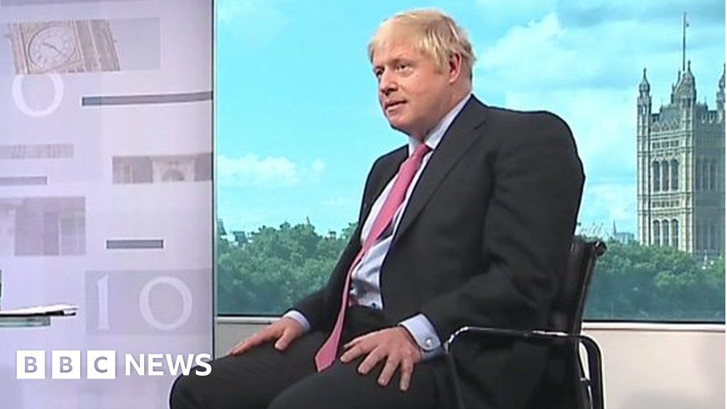 Boris Johnson on Sir Kim Darroch resignation - BBC News