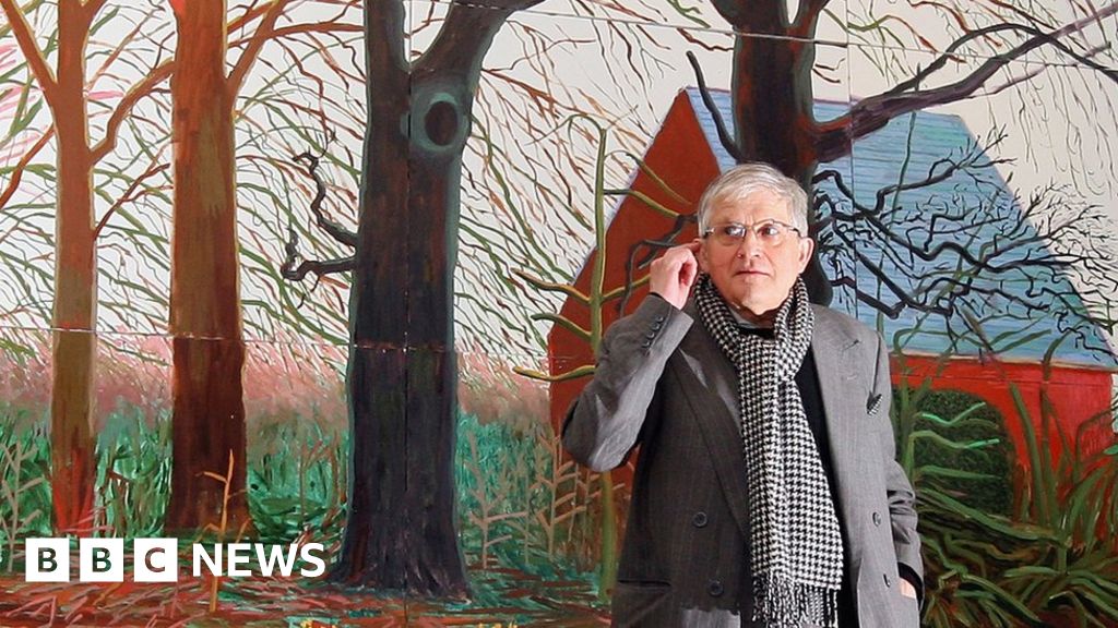 David Hockney to design Queen's Westminster Abbey window - BBC News