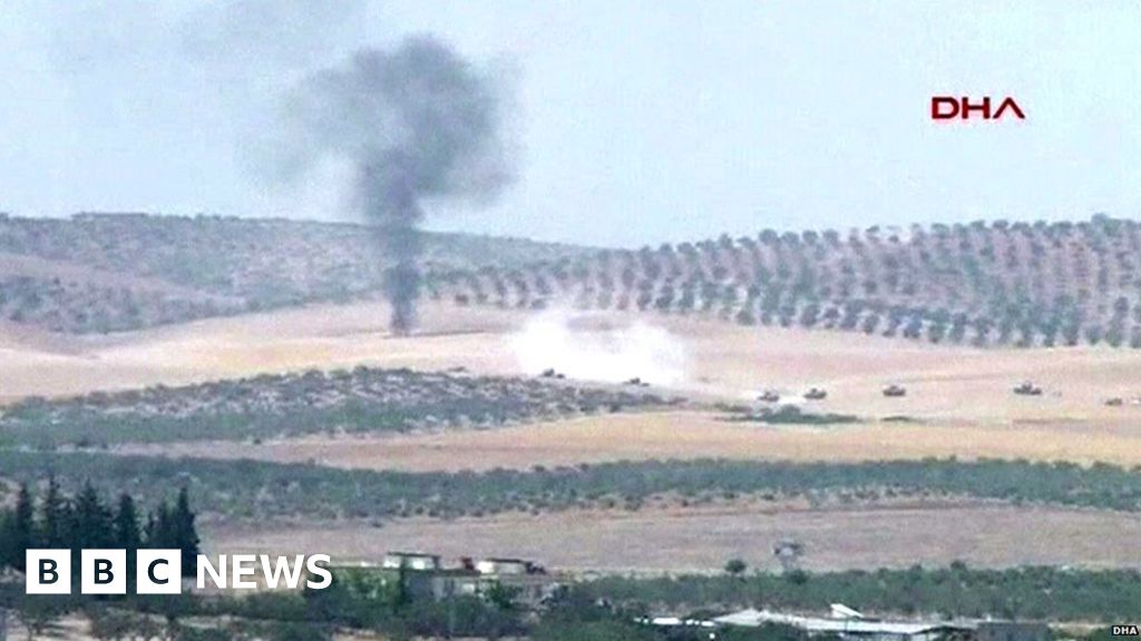 Syria Jarablus: Turkish tanks roll into northern Syria - BBC News