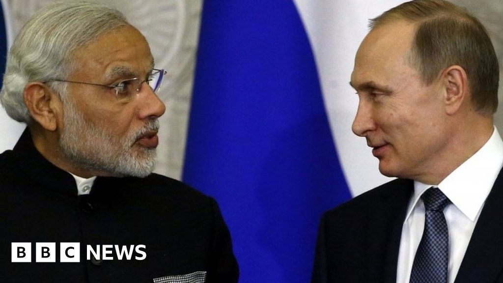 Indian and Russian leaders praise partnership - BBC News