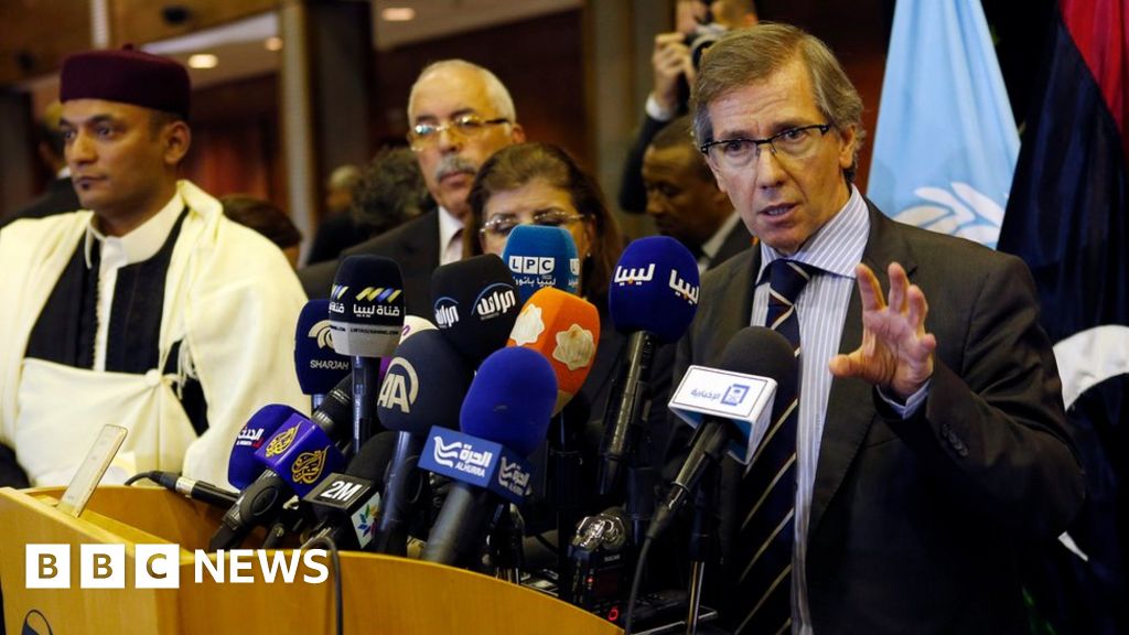 UN envoy: Libya government agreement 'wasn't easy' - BBC News