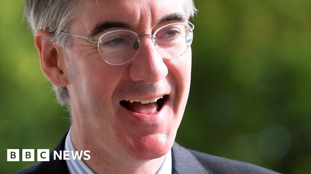 Anger over Jacob Rees-Mogg Christmas party joke - BBC News