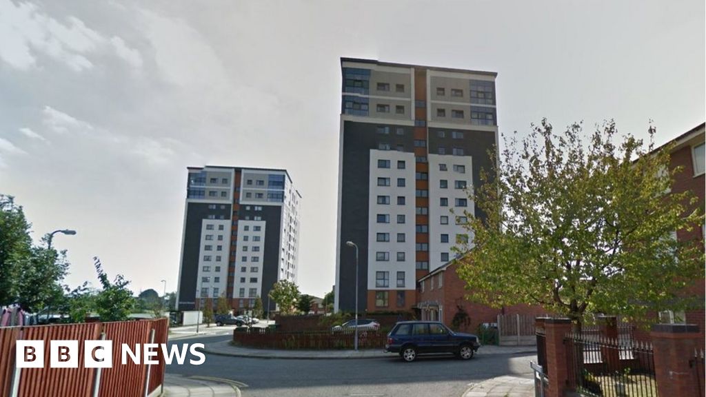 Two Bootle high-rise flats fail cladding fire tests - BBC News