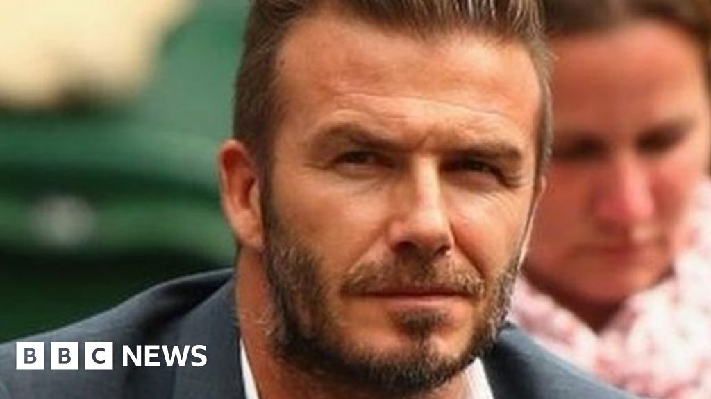 David Beckham: How old is too old to use a pacifier? - BBC News