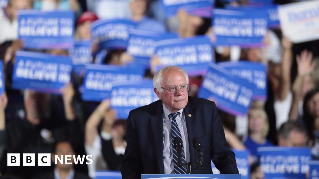 ...but Bernie is hanging on - BBC News