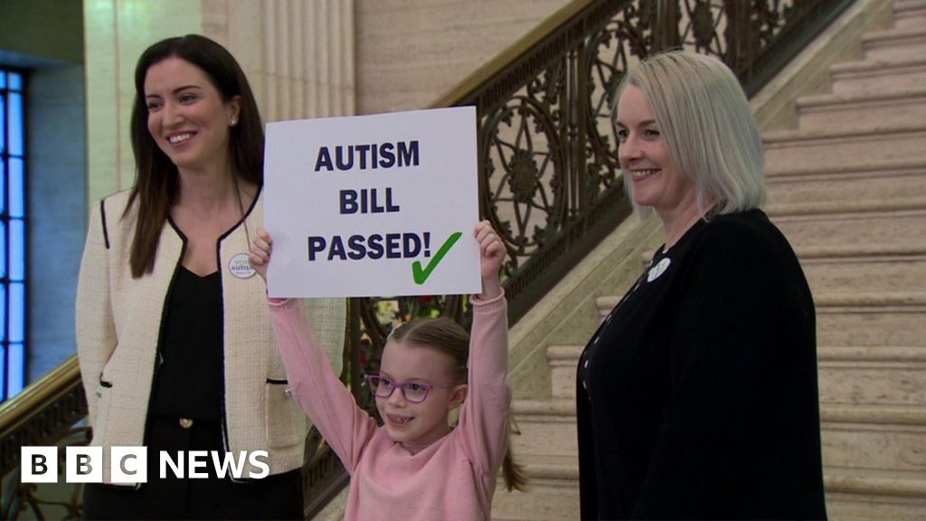 Autism: MLAs pass bill to strengthen support in Northern Ireland - BBC News