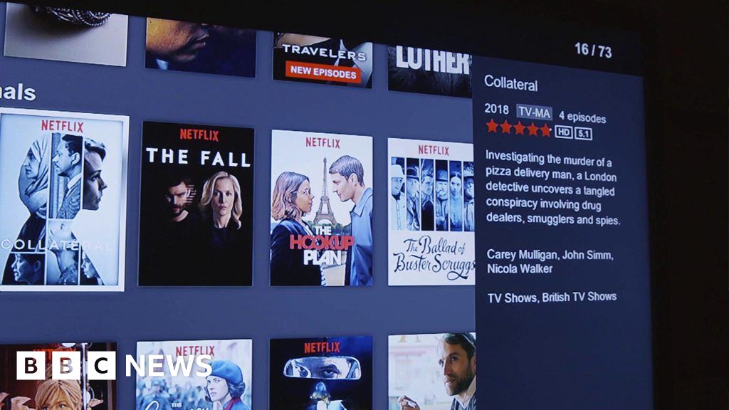 Movie streaming boom as people stay at home - BBC News