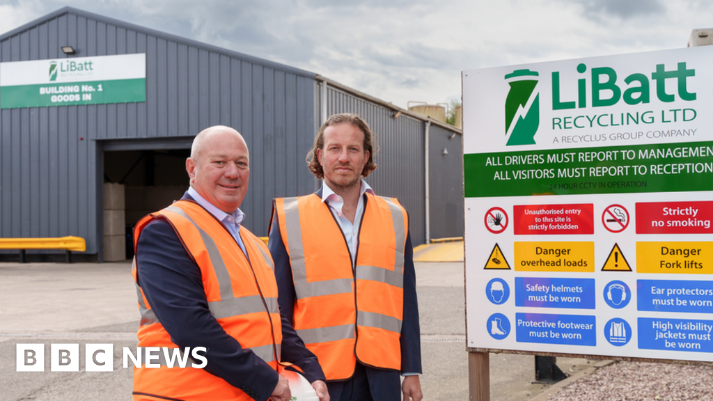 Wolverhampton industrial-scale battery recycling plant opens
