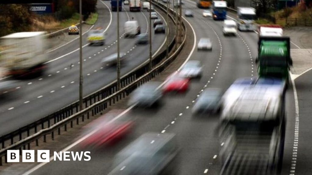 Driver caught speeding on M6 the day his ban was lifted - BBC News