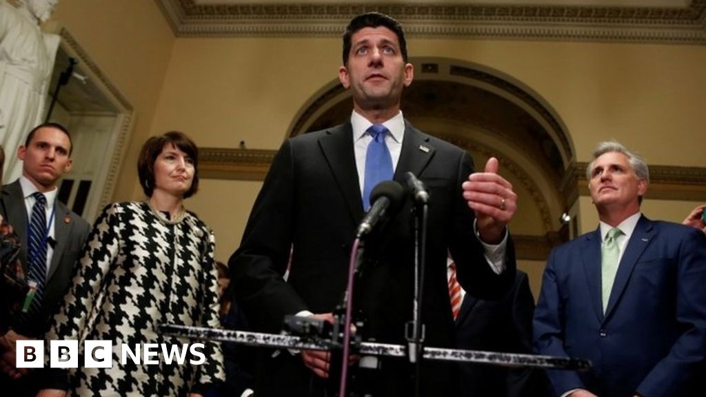 Republican tax bill: House passes plan to Senate for final vote