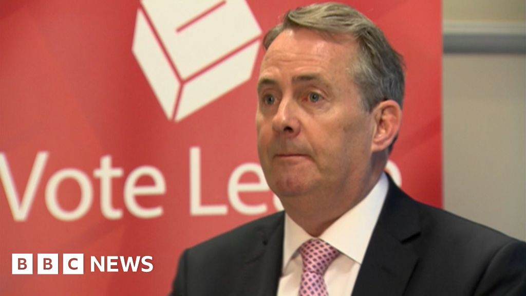Scottish Tory conference: Liam Fox says it's time to leave EU - BBC News