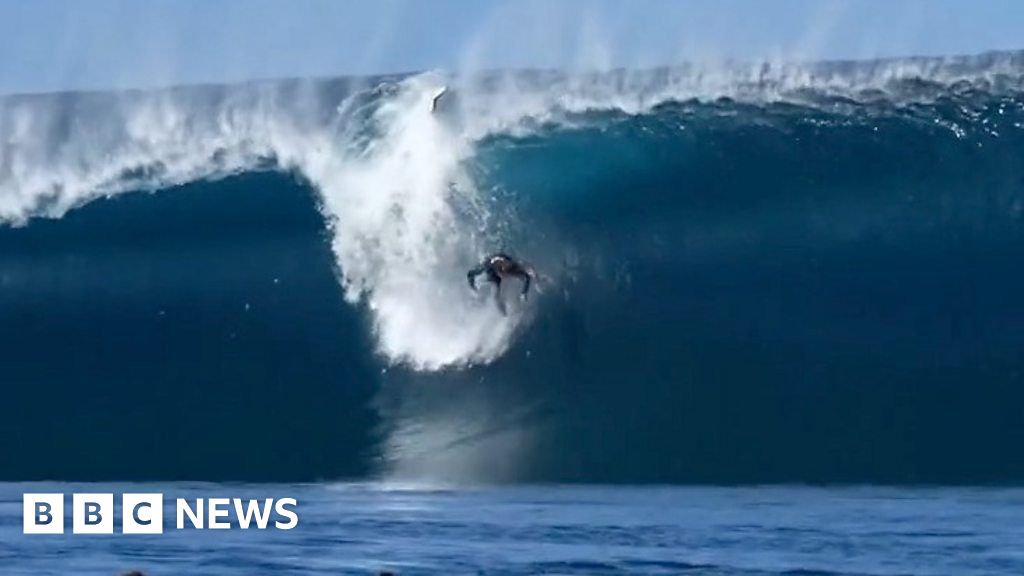 Cornwall surfer Tom Lowe suffers serious injuries in 'brutal' big wave fall