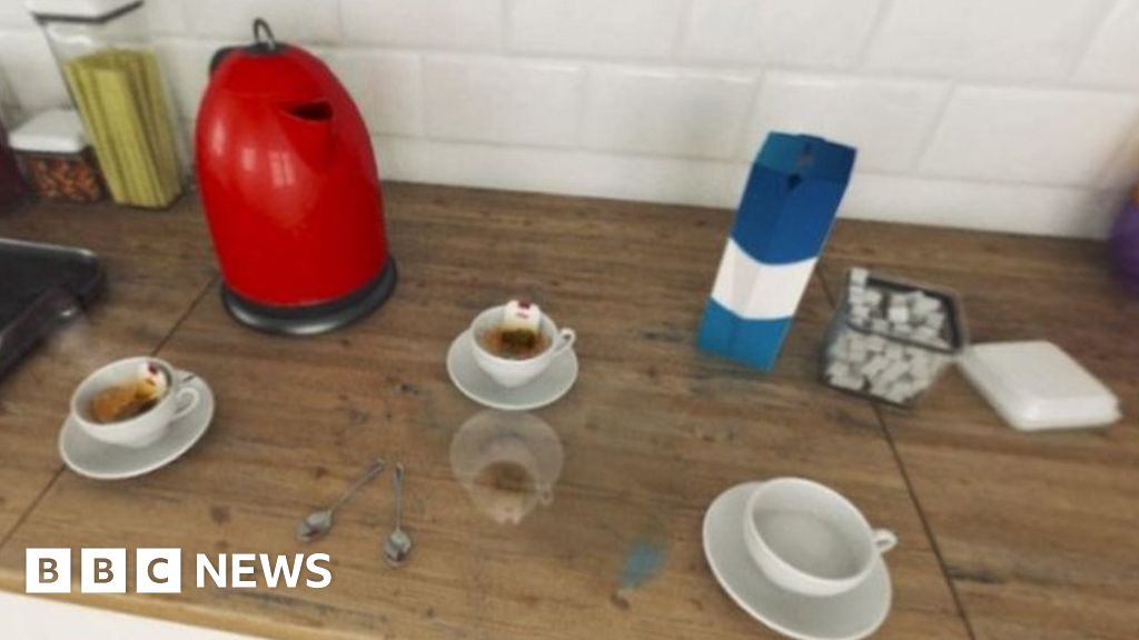 Alzheimer's virtual reality app simulates dementia - BBC News