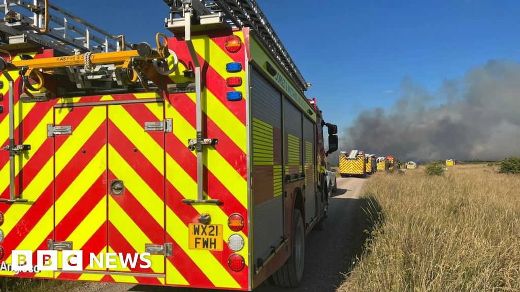 Wiltshire firefighters tackle 'significant' wildfire blaze - BBC News