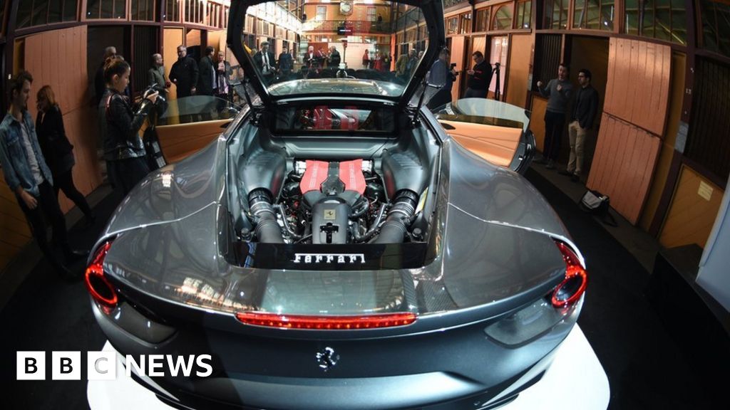 Ferrari 'set for record year' as sales and profits rise - BBC News