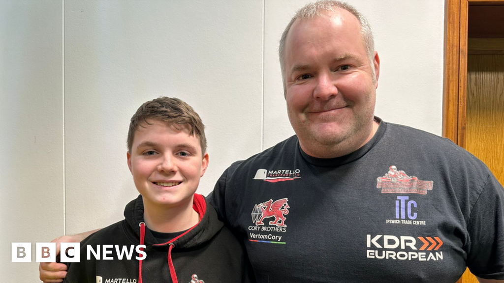 Felixstowe karting racer Euan Stephenson is racing to the top - BBC News