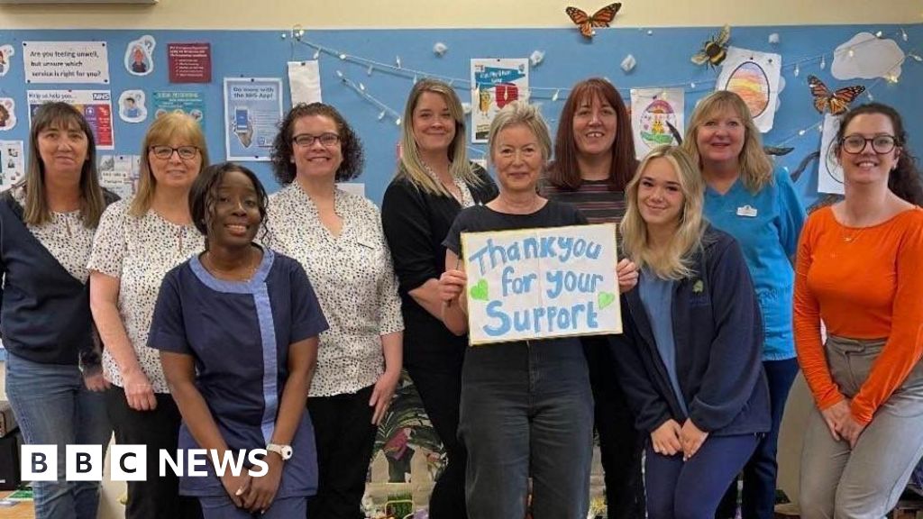 Chorley residents raise £4k to help keep GP in role - BBC News