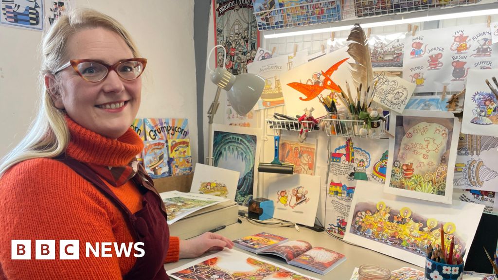 Devon artists concerned by planned change to AI laws - BBC News