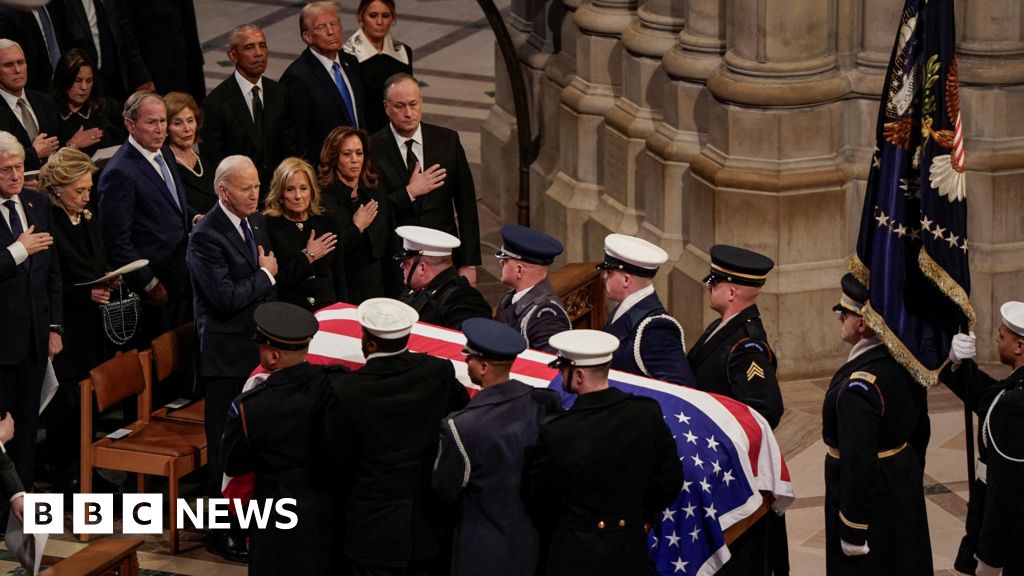 Watch: Processions and presidents at Jimmy Carter’s state funeral - BBC ...