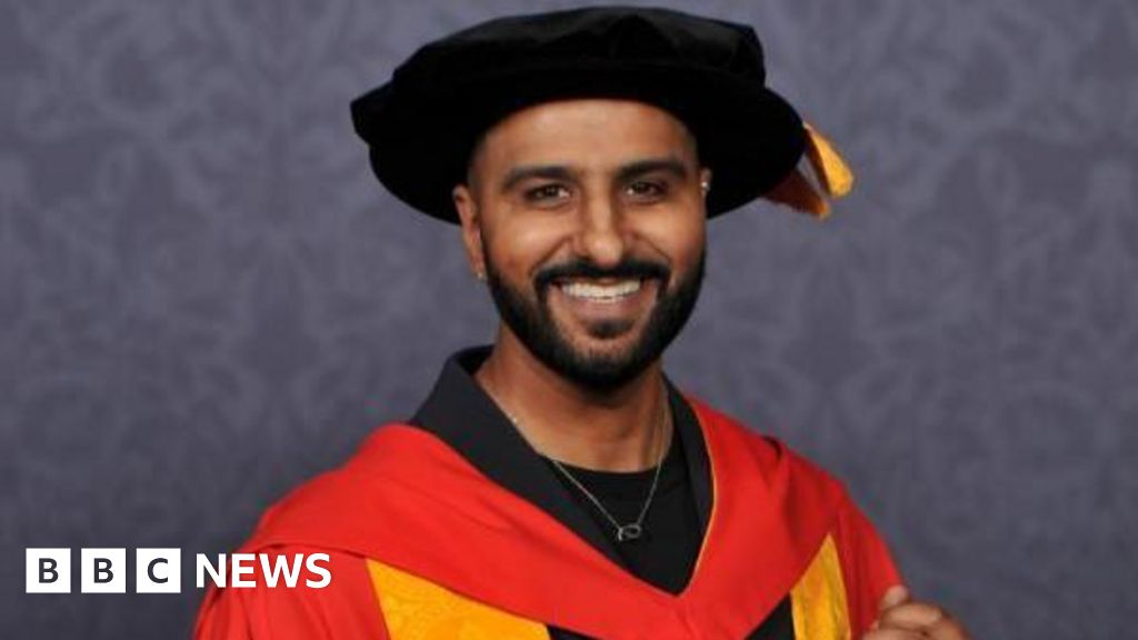 Wolverhampton music producer PBN 'beyond words' at honorary doctorate