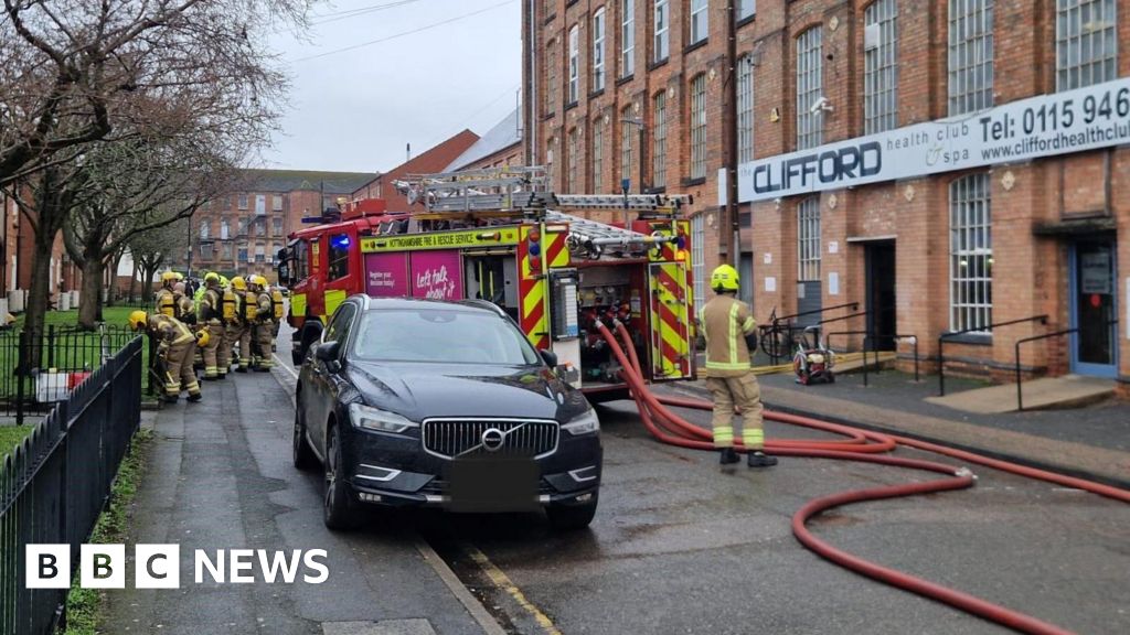 Long Eaton health club evacuated as crews called to fire