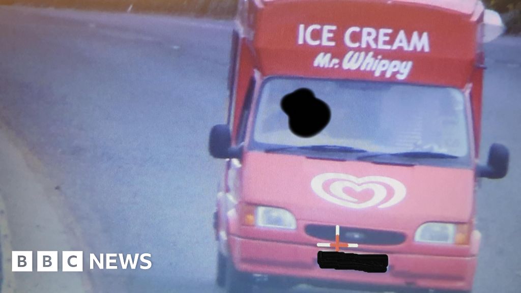 Mr Whippy caught speeding by police cameras - BBC News