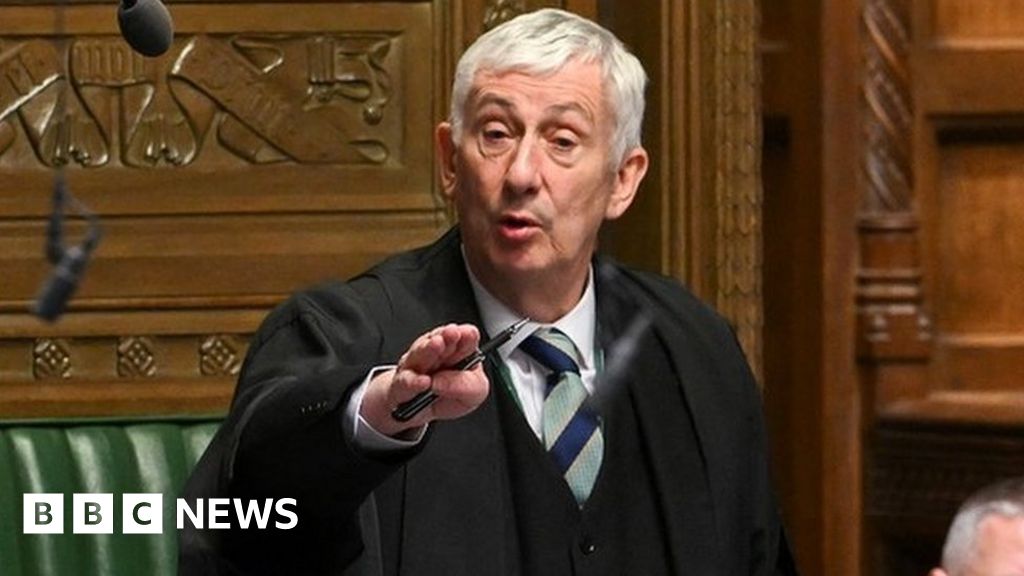 We were like a banana republic, says Speaker - BBC News