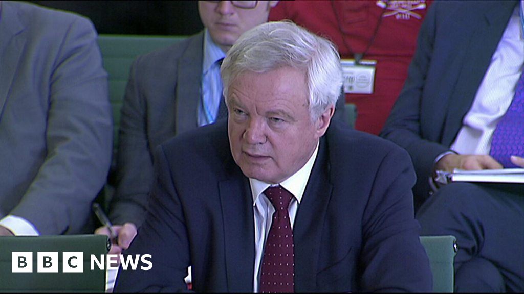 David Davis Tells Mps Parliaments Vote On A Brexit Deal May Come After