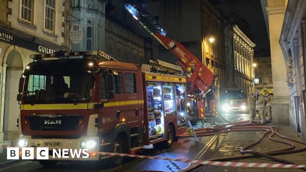 Bristol Guildhall fire: Blaze treated as 'suspicious'