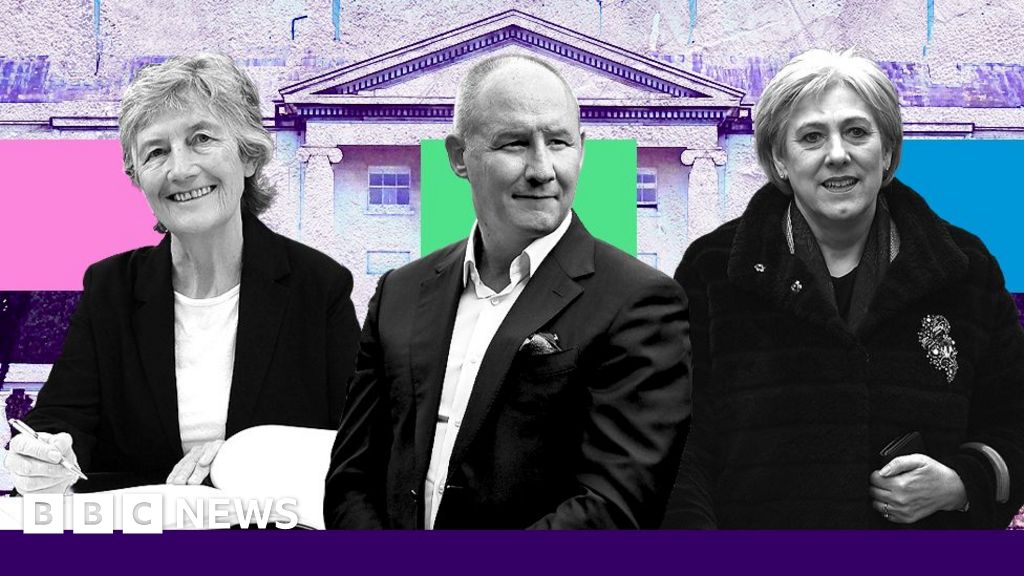 Who are the runners and riders in the Irish Presidential Election?