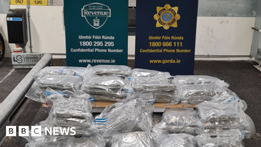 Irish police make €3.6m drugs seizure in two operations - BBC News