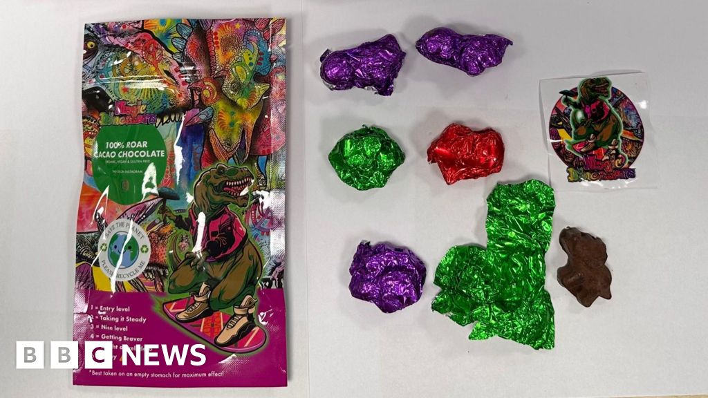 Class A drugs disguised as dinosaur chocolate seized in Jersey