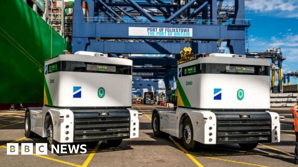 Port of Felixstowe agrees deal for 100 autonomous trucks