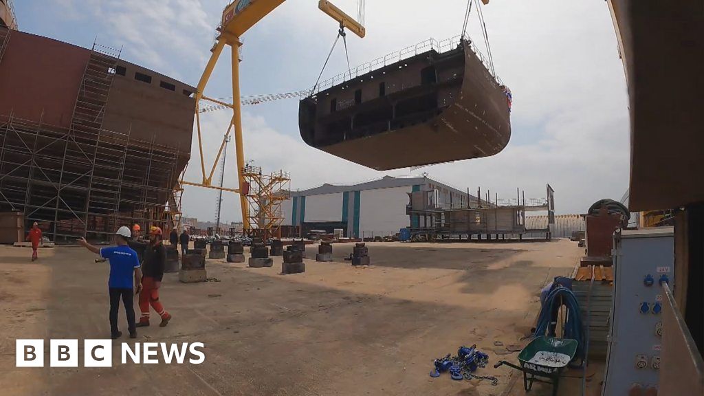 Milestones reached on building Scottish ferries