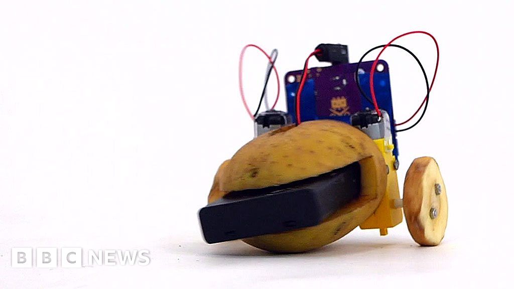The artificial intelligence bot you make with a potato - BBC News