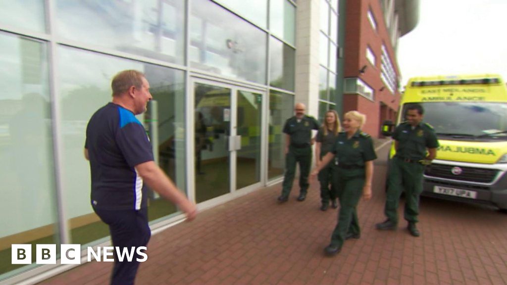 The medics who helped save 'Mr Leicester City' Alan Birchenall - BBC News