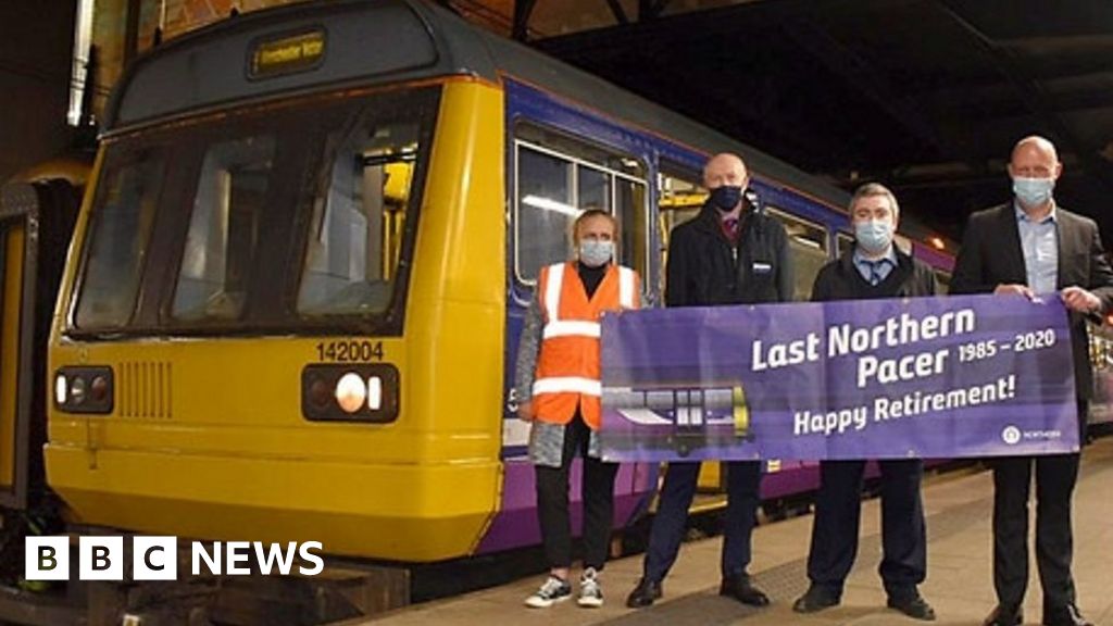 Final farewell to Northern's fleet of Pacer trains - BBC News